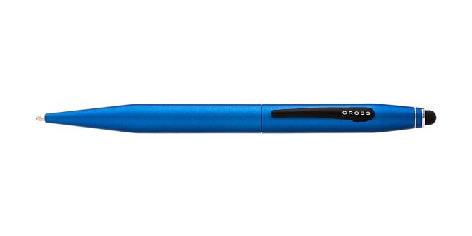 AT0652-6 Tech2 Metallic Blue Ballpoint Pen – Bookline